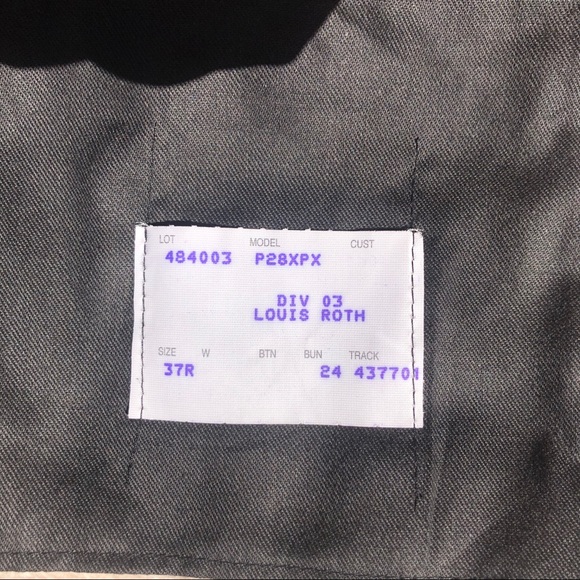Louis Roth | Suits & Blazers | Louis Roth Mens Suit | Poshmark